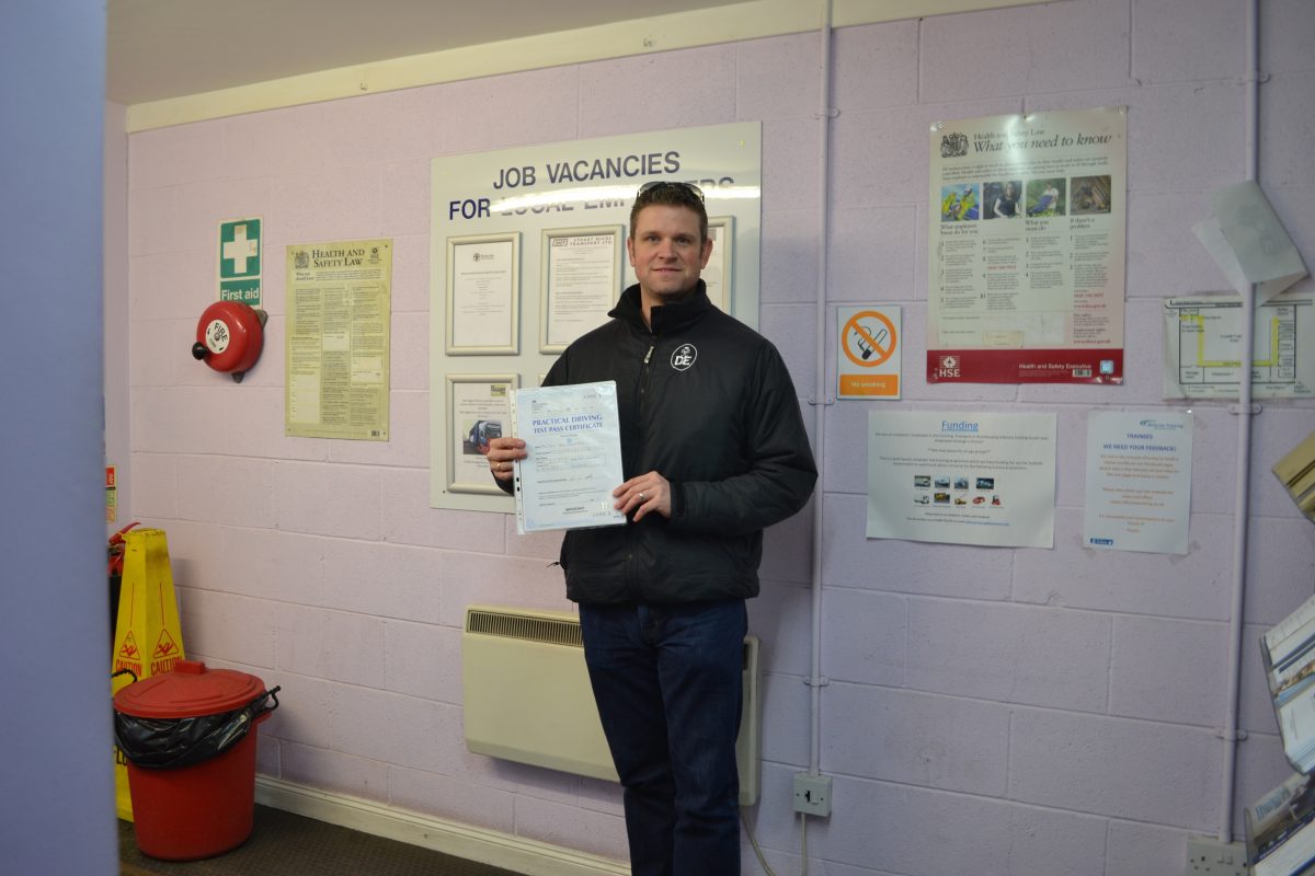 Well done Gary #firsttimepass - Nithcree Training